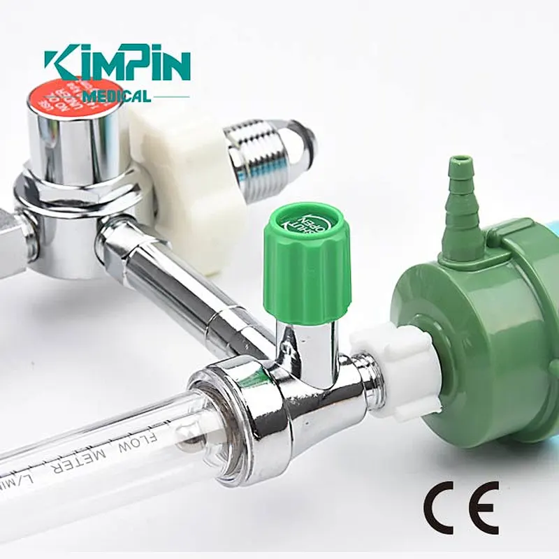 Oxygen Inhaler Gas Regulator , Medical Oxygen Regulator Flow meter ...
