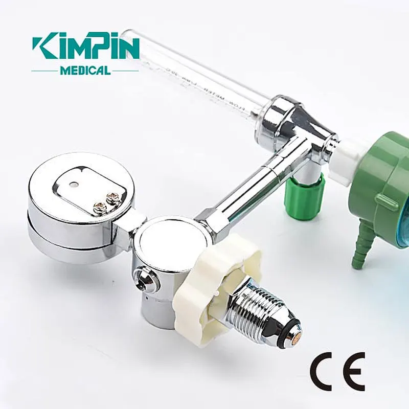 Oxygen Inhaler Gas Regulator , Medical Oxygen Regulator Flow meter ...